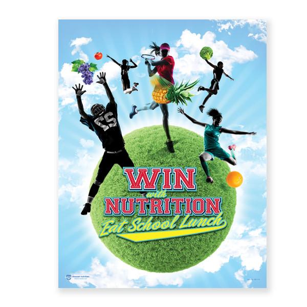 Poster - Win with Nutrition | Mission Nutrition