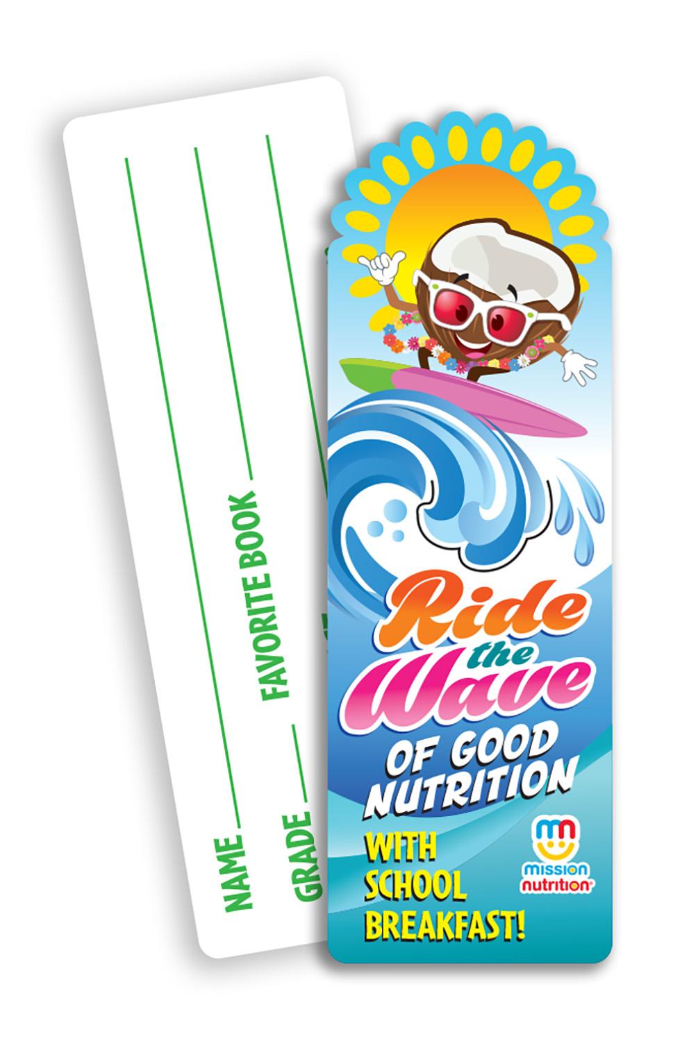 Bookmark - Scratch & Smell Coconut | Mission Nutrition
