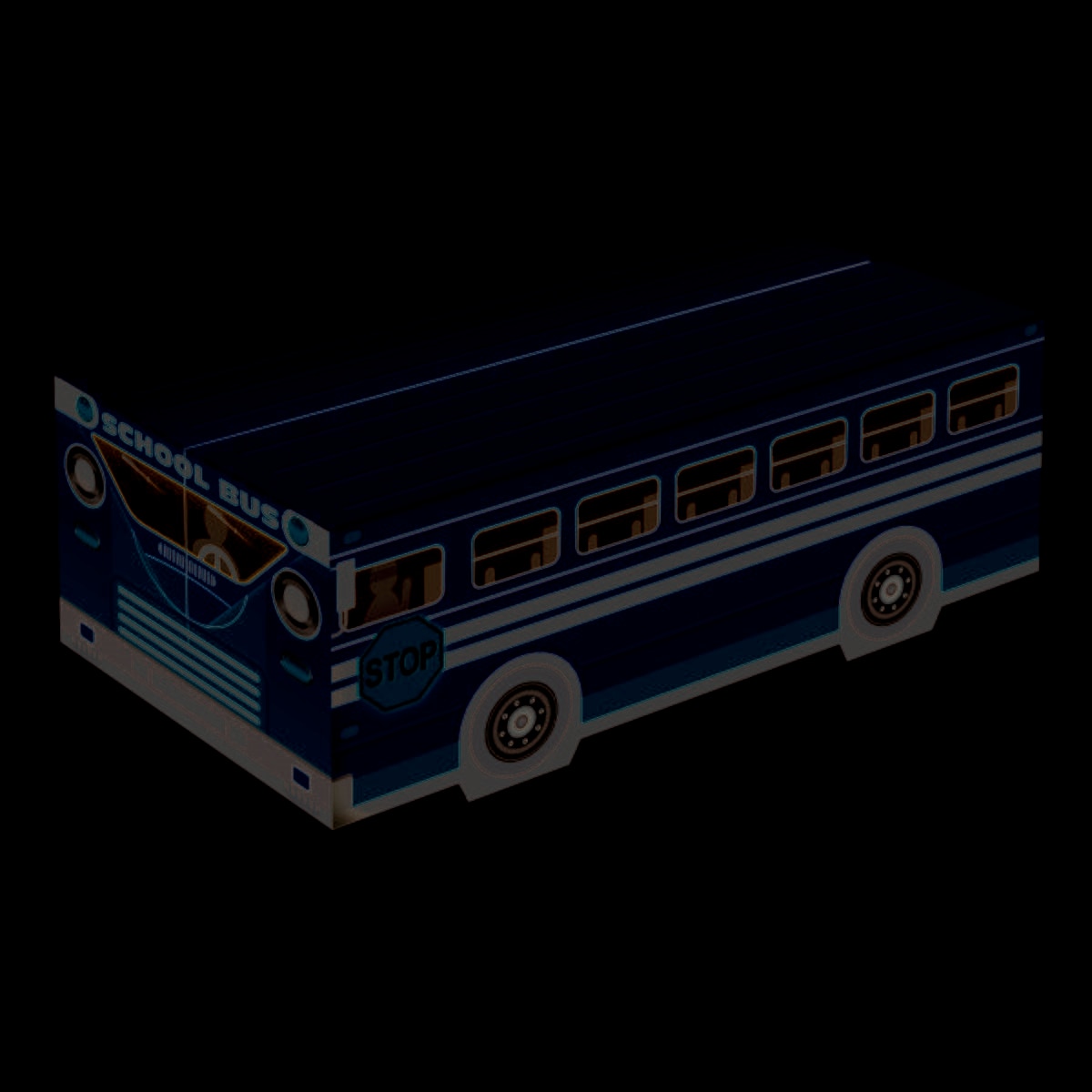 Super Stacks Meal Box - School Bus | Mission Nutrition