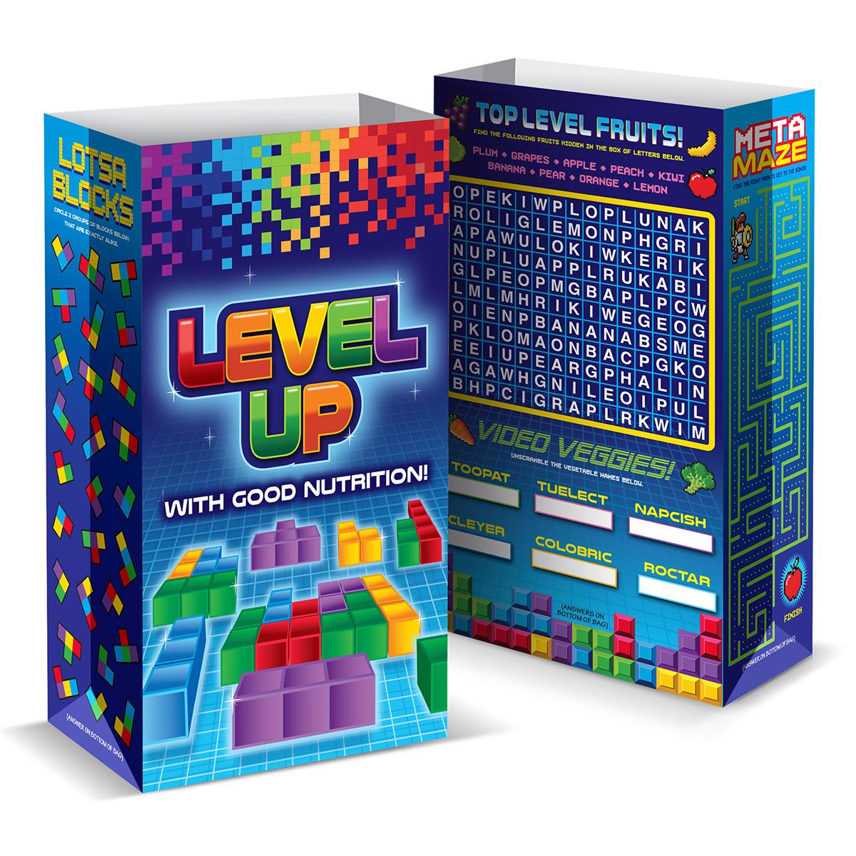 Super Sack Paper Bag - Level Up | Mission Nutrition